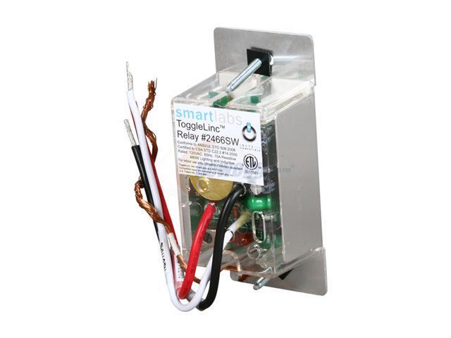 SmartLabs 2466SW ToggleLinc Relay - INSTEON Remote Control On/Off ...
