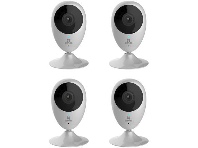 EZVIZ Mini O 4 Pack 720P Wi-Fi Indoor Cloud Camera - Newegg.com