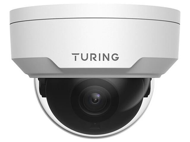 Turing Video TP-MFD4A28 4MP HD TwilightVision IR Dome Network Camera ...