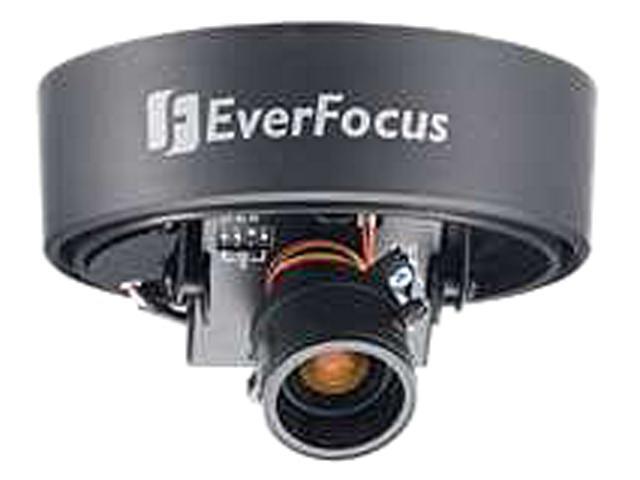 EverFocus ED350/NW Indoor Mini Color Dome Camera with White Base ...