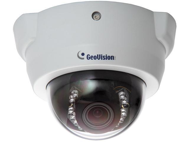GeoVision GV-FD1500 1.3MP IP Dome Indoor Security Camera, 3 ~ 9mm ...