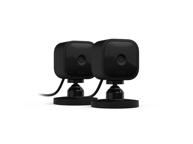 Blink Mini Compact Indoor Plug-in Smart Security Camera - 2 Camera ...