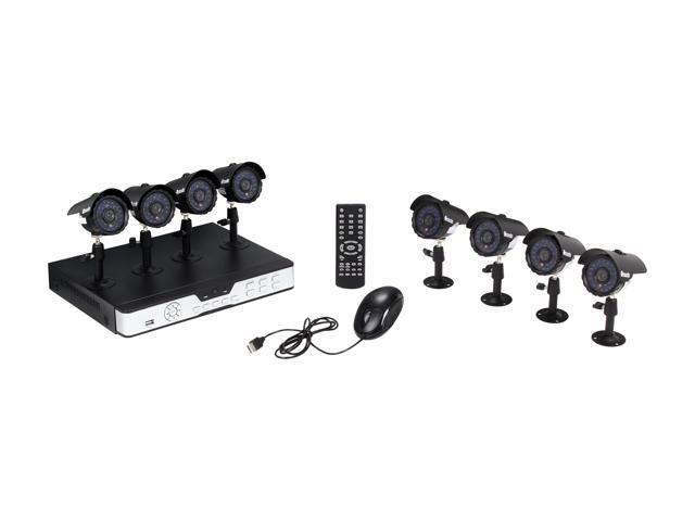 Zmodo KDS8-NARQZ8ZN 8 Channel Surveillance DVR Kit - Newegg.com