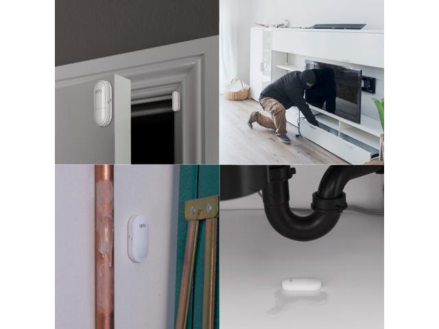 Arlo - Home Security System with Wired Keypad Sensor Hub and (2) 8-in-1 ...