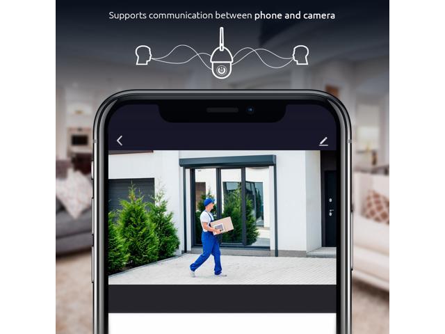 Nexxt Solutions NHC-O612 Smart Outdoor PTZ Wi-Fi Camera - Newegg.ca