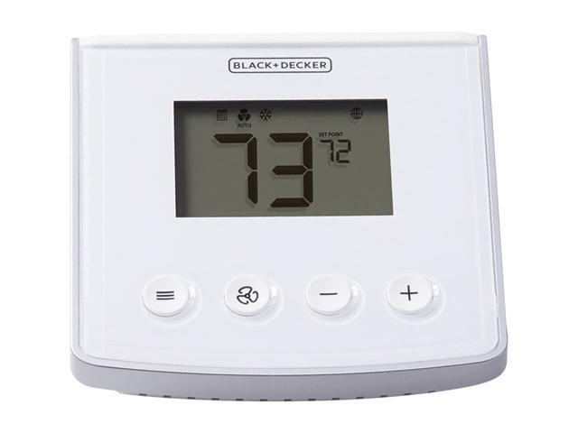 Black & Decker BDXHTSL1 Hard Key Wi-Fi Thermostat for Smart Home ...
