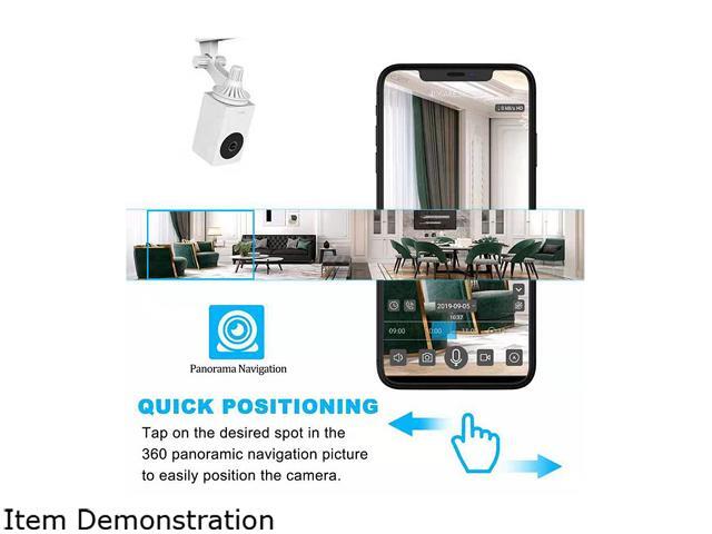 Inland NexHT My Guard Smart 1080P Full HD WiFi Security Camera with ...