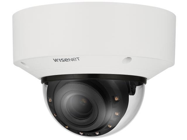 Hanwha Techwin XND-8082RV 6MP Vandal-Resistant Indoor IR Network Dome ...