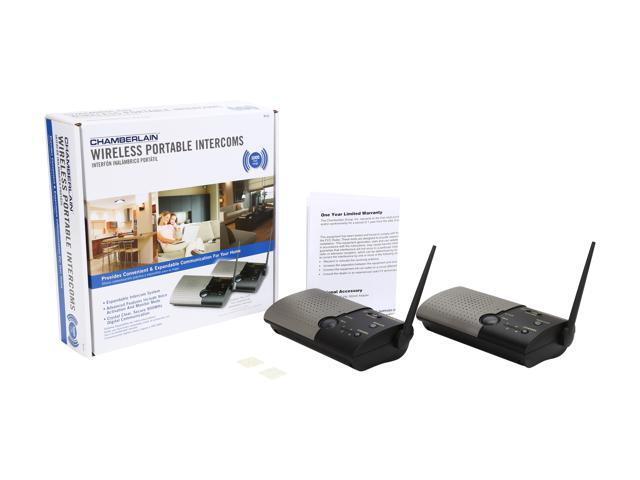 Chamberlain NLS2 Wireless Portable Intercom - Double Unit - Newegg.com