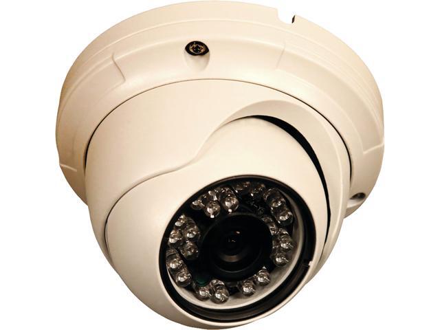Security Labs SLC-181 800-Line Resolution Weatherproof IR Turret Dome ...
