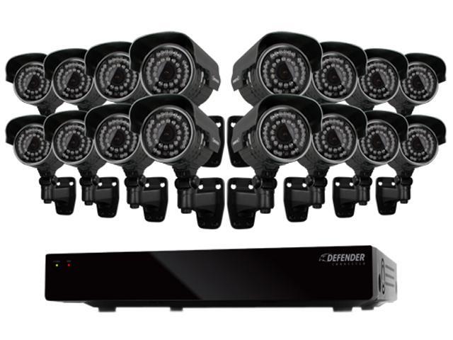 Defender Connected (21047) 16 Channel Surveillance DVR Security System ...
