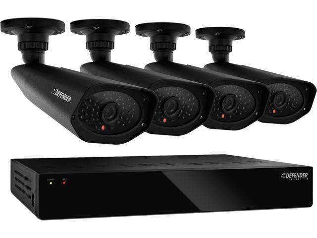Defender Pro Connected 21110 8CH H.264 1 TB Smart Security DVR with 4 ...