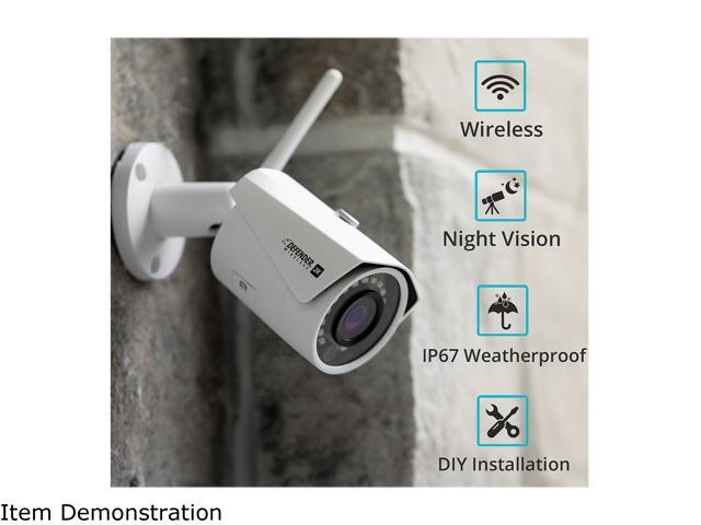 Defender 2K (4MP) Wireless 4 Channel 1TB NVR Security System with ...