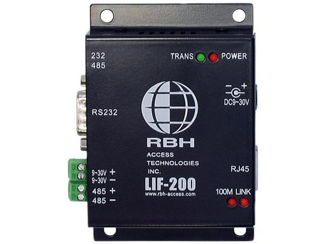 RHB RBH-LIF-200 LAN Interface Module, TCP/IP, 10/100MB for RS232 AND ...