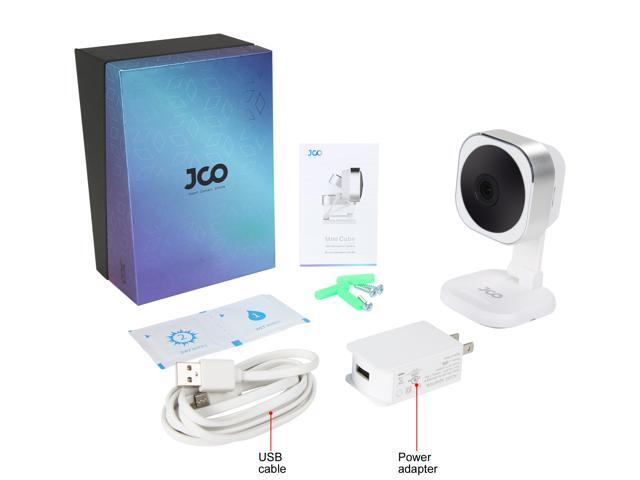 JCO Mini Cube HD 1080p Wi-Fi Security Intelligent 180 Degree Panoramic ...