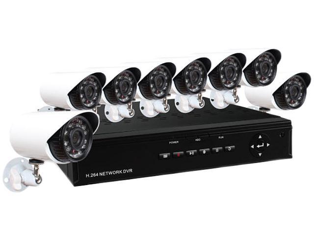 HQ-Cam HQ-96088-5GB 8 Channel 8-channel 960H Complete Security Camera ...