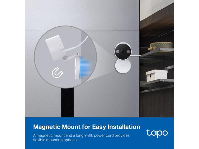 TP-Link Tapo 2K QHD Security Camera, Indoor/Outdoor, Color Night Vision ...
