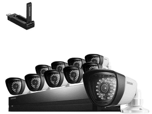 Samsung SDS-P5102 16 Channel DVR Security System + 10 x 720TVL Day ...