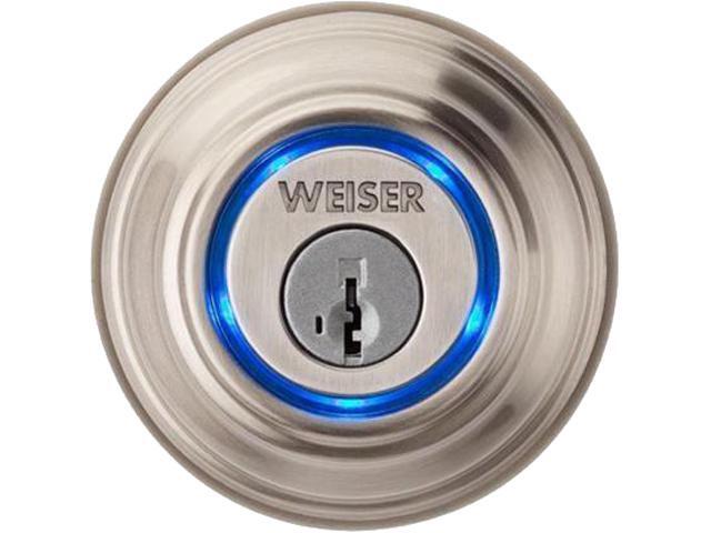 WEISER Kevo Smart Door Lock Touch-to-Open Bluetooth Smart Lock Deadbolt Compatible with Apple ...