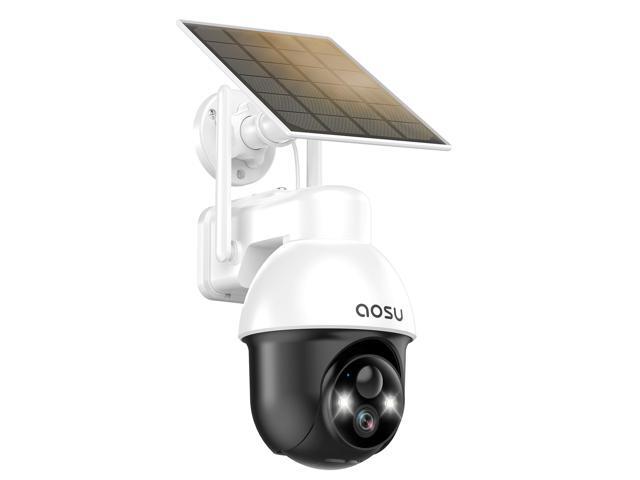 Aosu SolarCam D1 Lite (C9L), Solar Wireless Outdoor Security Camera ...