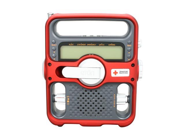 eton American Red Cross SOLARLINK Portable Radio ARC FR600 - Red ...