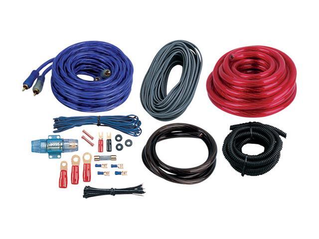 BOSS AUDIO SYSTEMS KIT10 4 Gauge Car Amplifier Installation Kit ...