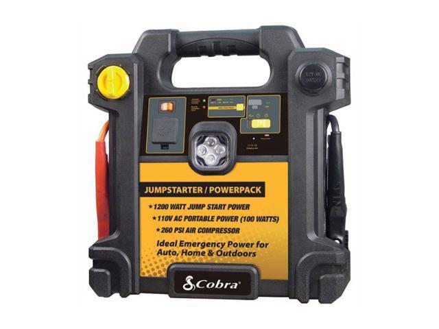 300-Amp Portable Jump-Start/Air Compressor With Ac & Dc Power Outlets ...