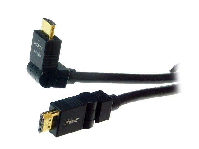 Rosewill-Pellucid HD Series High Speed Swivel HDMI Cable with Ethernet ...