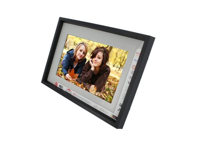 Kodak EasyShare W1020 10.2" 800 x 480 Digital Photo Frame w/ Home Décor ...