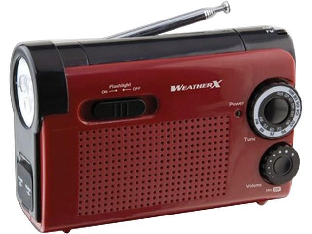 WEATHER-X AM/FM Weatherband Radio - WR182R - Newegg.com