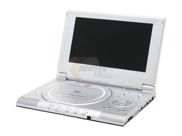 Shinco SDP-1850 Portable DivX DVD Player w/ 8" LCD, 3-in-1 Card Reader ...
