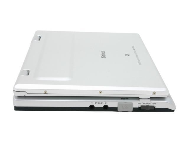 Shinco SDP-1250 Portable MPEG4 DVD Player w/10.2" LCD, 3-in-1 Card Slot ...