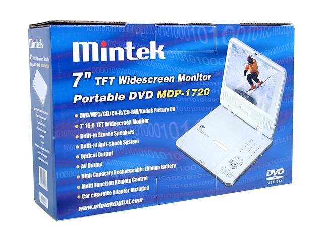 Mintek MDP-1720 Portable DVD Player W/ 7" 16:9 LCD - Newegg.com