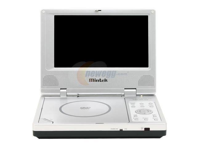 Mintek MDP-1770 Slim Portable DVD Player W/ 7" 16:9 Widescreen TFT ...