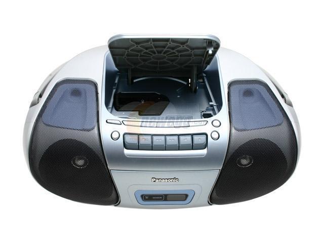 Panasonic Protable BoomBox w/ Multi-informational LCD Display RX-D27 ...