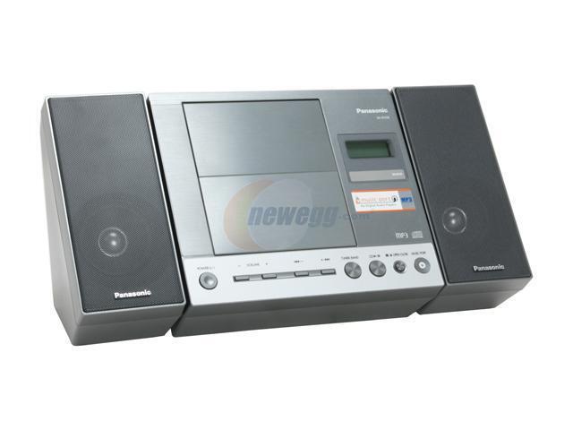 Panasonic CD/MP3/Radio 1-Disc Changer Shelf System SC-EN28 - Newegg.com