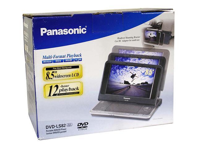 Panasonic DVD-LS82 8.5" Widescreen Portable DVD Player - Newegg.com