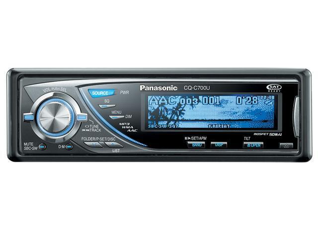 Panasonic CD Receiver with Customizable 3D Dot Matrix Display - Newegg.com