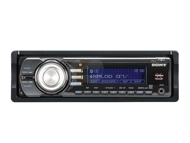 SONY CD Receiver/MP3/WMA/AAC Player/UniLink Control - Newegg.com
