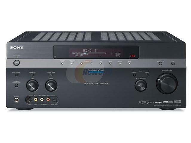 SONY STR-DG1000 7.1-Channel Home Theater A/V Receiver - Newegg.com