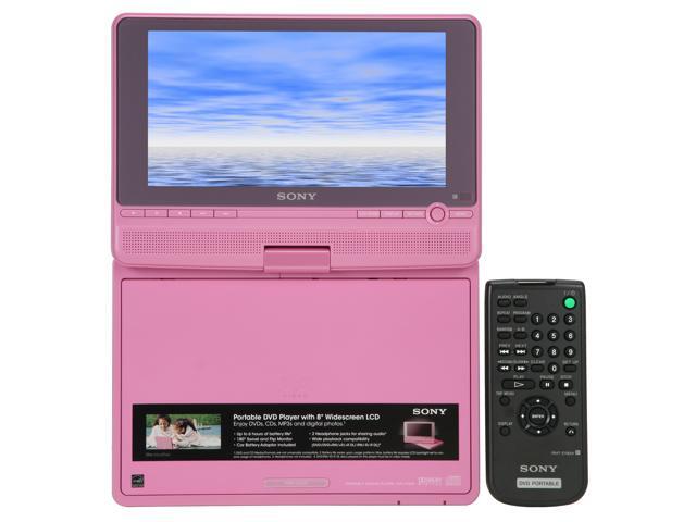 SONY DVP-FX810P Pink 8" Widescreen Portable DVD Player - Newegg.com