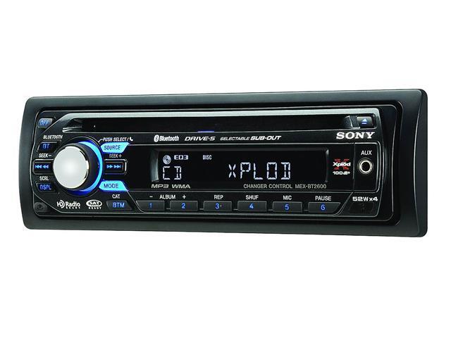 SONY In-Dash CD Receiver with Bluetooth Connectivity - Newegg.com