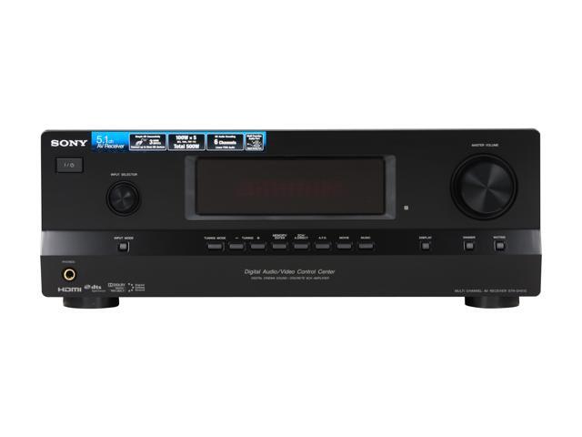 SONY 5.1-Channel Home Theater A/V Receiver STR-DH510 - Newegg.com