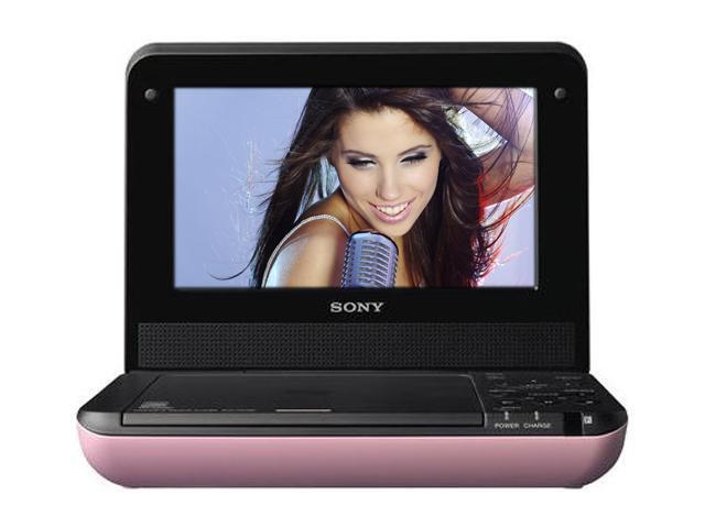 SONY DVP-FX750/P 7" Portable DVD Player (Pink) - Newegg.com