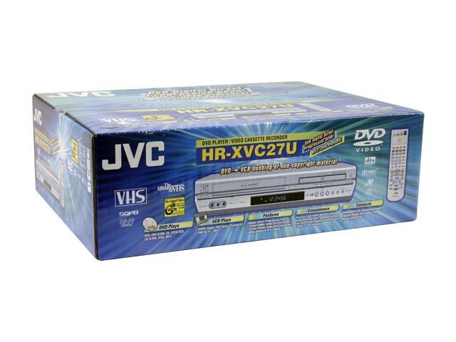JVC DVD Player & VCR Combo HR-XVC27U - Newegg.com