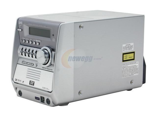 JVC FS-GD7 Progressive Scan 5-DVD Micro Component System w/ USB Input ...