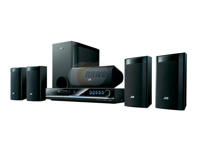 JVC THG30 5.1 Channel DVD Digital Theater System w/1080p Up-Conversion ...