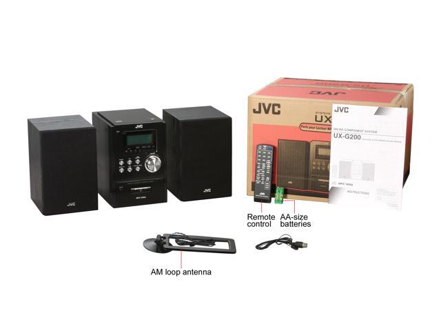 JVC CD/Radio 1-Disc Changer Mini Audio System UXG200 - Newegg.com