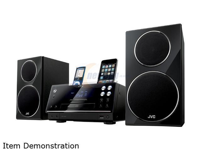 JVC CD/MP3/Radio 1-Disc Changer Shelf System UX-F3 B - Newegg.com