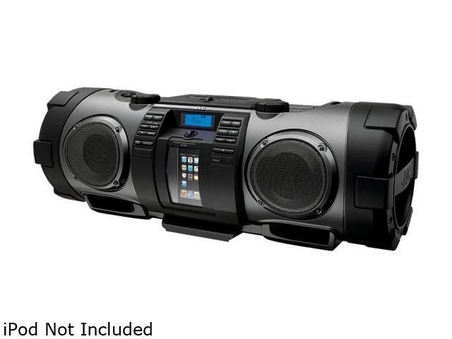 JVC Kaboom Boombox For iPod/iPhone RV-NB70B - Newegg.com